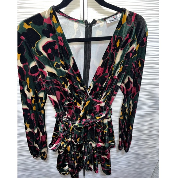 ASOS Petite | Dresses | John Zack For Asos Velvet Mini Dress | Poshmark